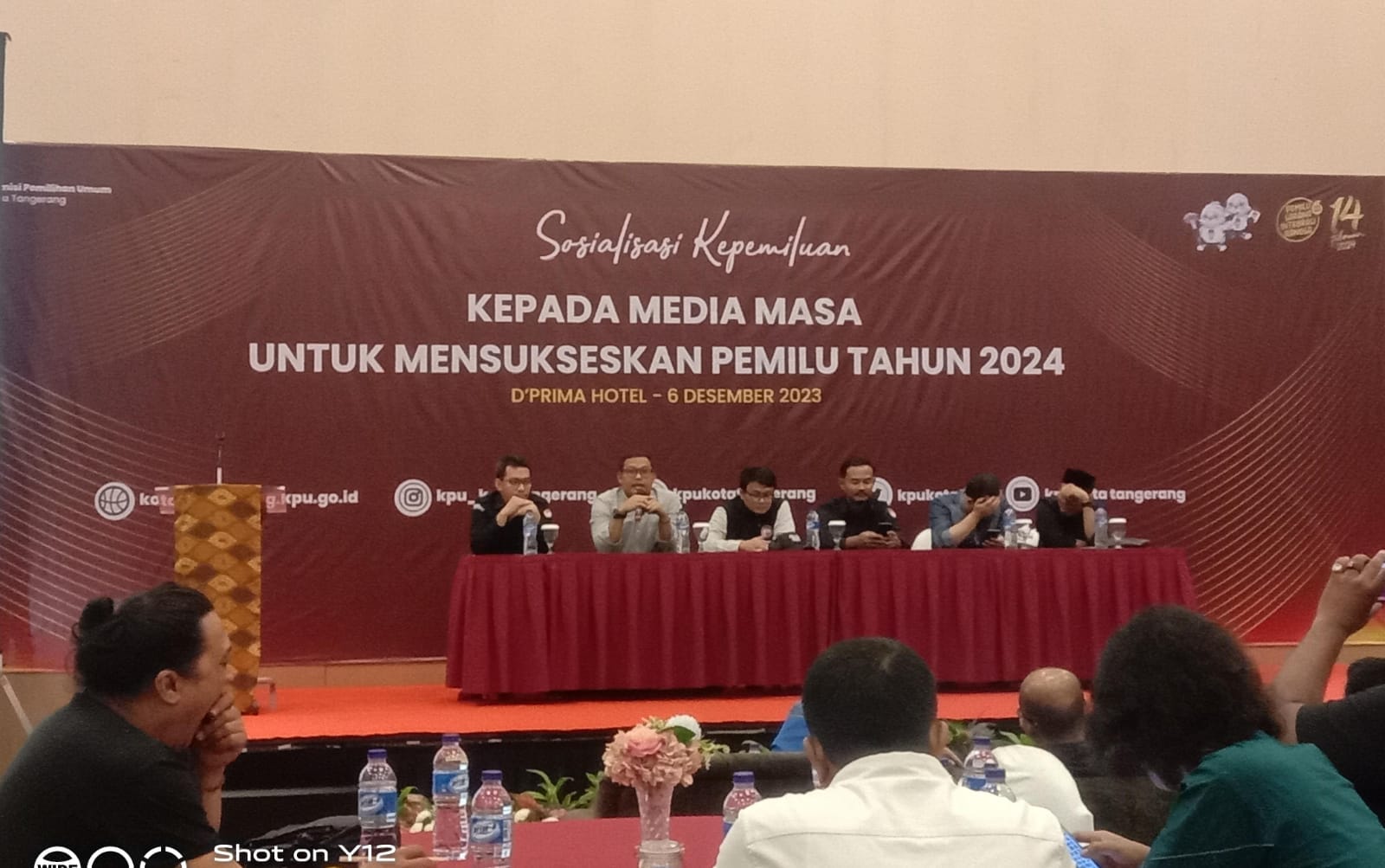 KPU Kota Tangerang, Gelar Sosialisasi Pemilihan Umum Kepada Para Media
